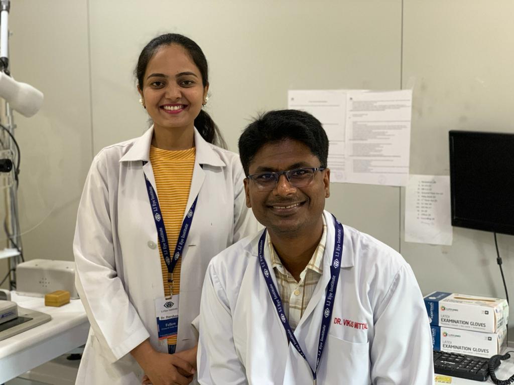 DR Darshana Rathod :: CORNEA FELLOW FINISHED HER TRAINING - LJ Eye ...