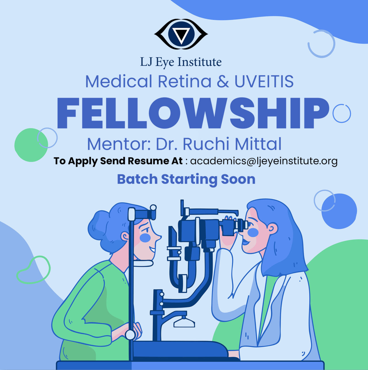 Retina Fellowship - LJ Eye Institute