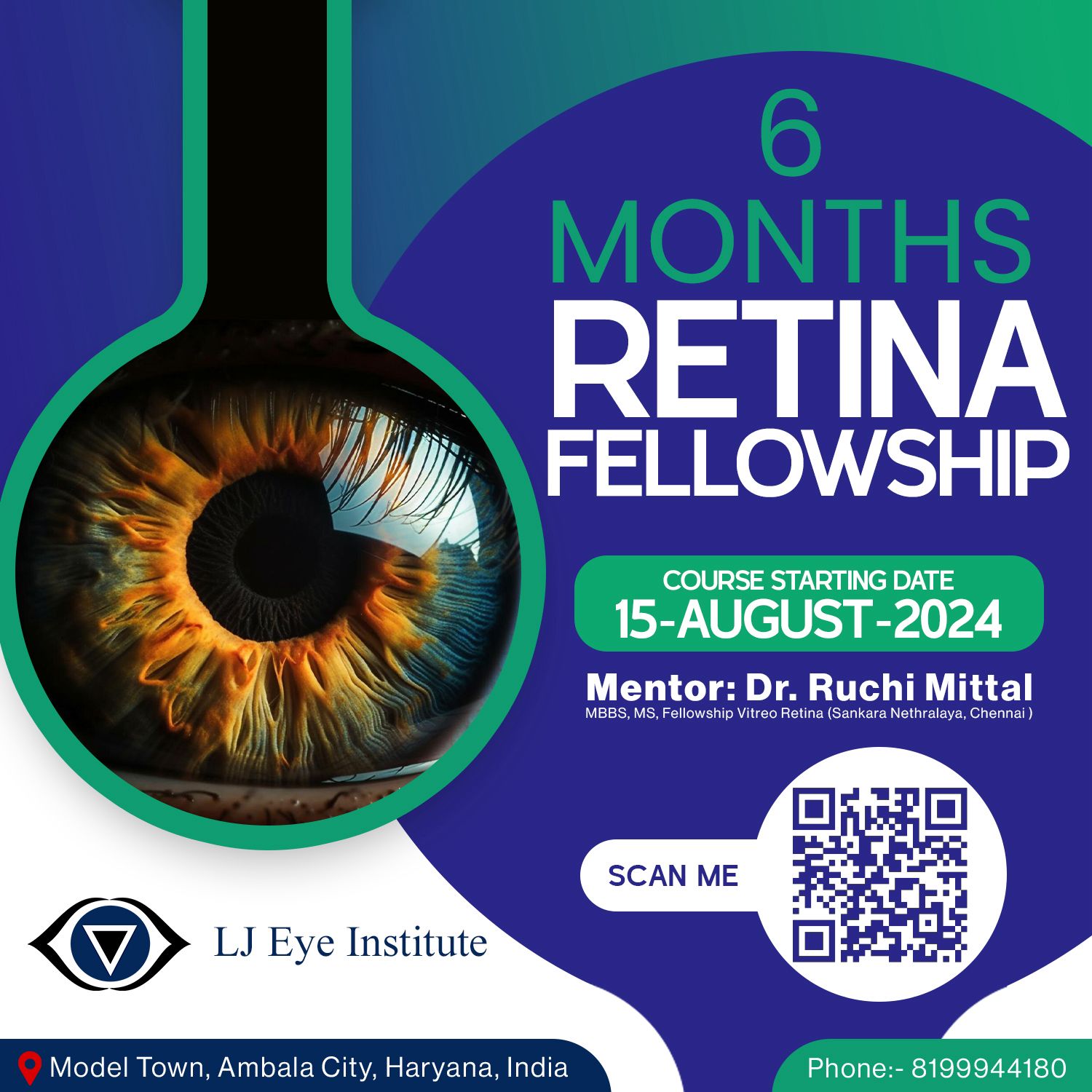 Best Retina Clinic in Haryana - LJ Eye Institute
